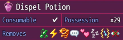 Dispel Potion | Fantasy World Souls Wiki | Fandom