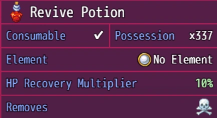 Revive Potion | Fantasy World Souls Wiki | Fandom