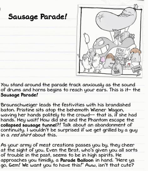 Sausage Parade | Fantasy University Wiki | Fandom