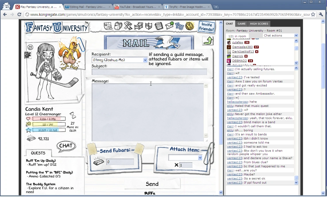 Mail | Fantasy University Wiki | Fandom