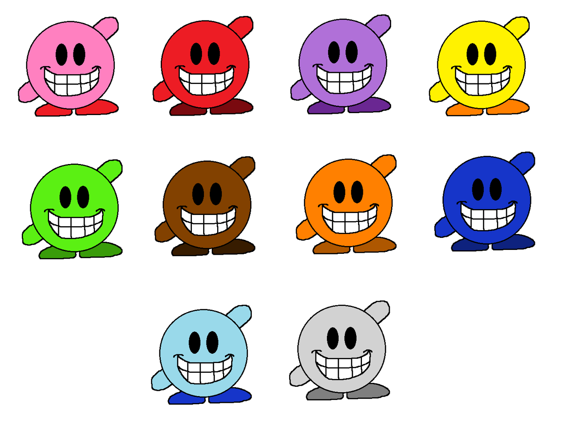 Kirby Smash Bros. Whispy Woods and his legs Alternate costumes/colors ...