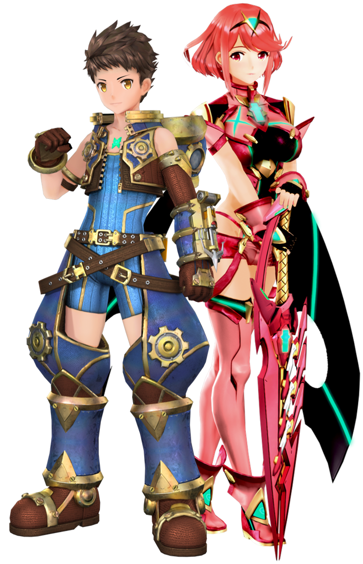 Rex And Pyra Galactic Battle Fantendo Game Ideas And More Fandom
