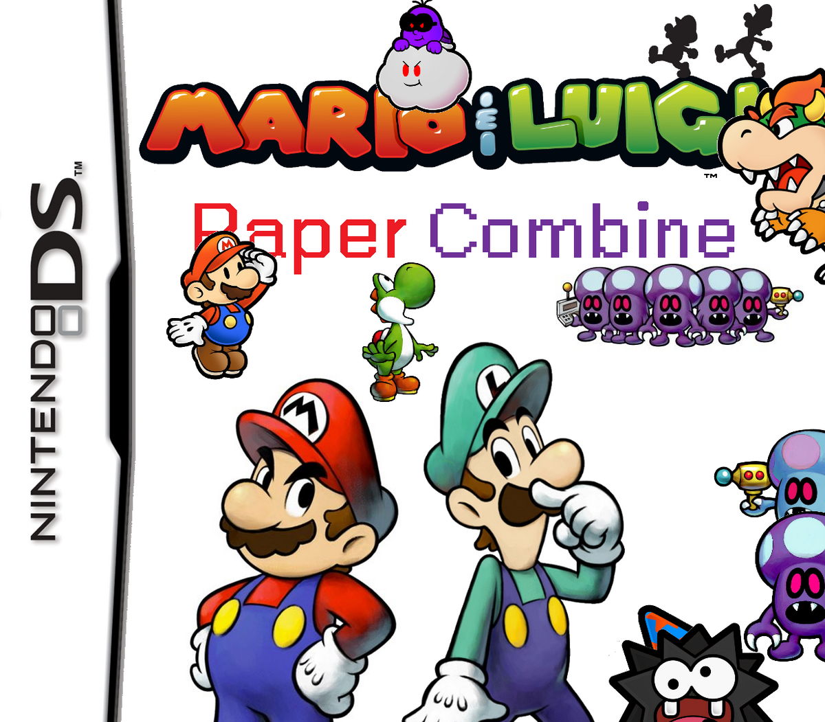 Mario and Luigi: Paper Combine | Fantendo - Game Ideas & More | Fandom