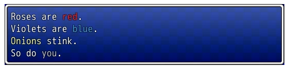 Fred's RPG Maker Tutorials/Colored Text | Fantendo - Game Ideas & More ...