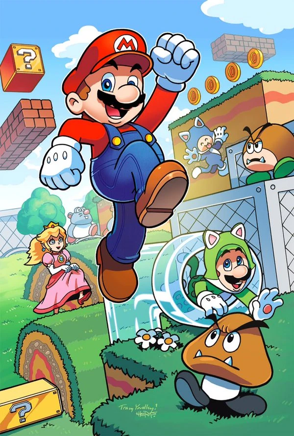 User blog:OrchidSomnium/Cancelled Mario comic book series art ...