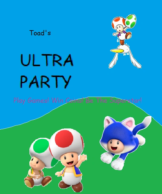 Toad Ultra Party | Fantendo - Game Ideas & More | Fandom