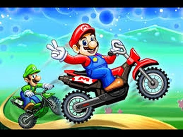 Mario Motorcycle Games Stunt