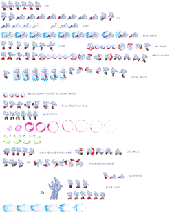 Nazo The Hedgehog Sprites