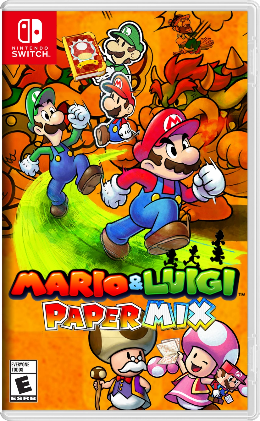 Mario & Luigi: Paper Mix | Fantendo - Game Ideas & More | Fandom