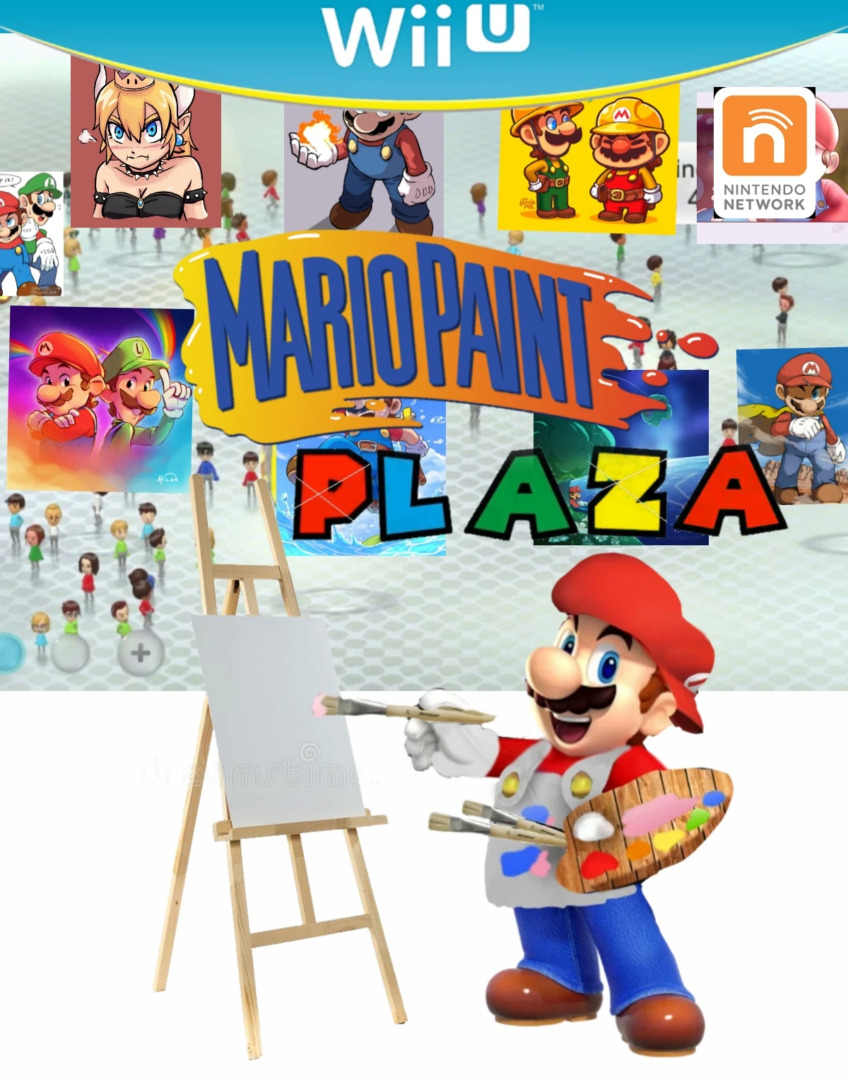 Mario Paint: Plaza | Fantendo - Game Ideas & More | Fandom