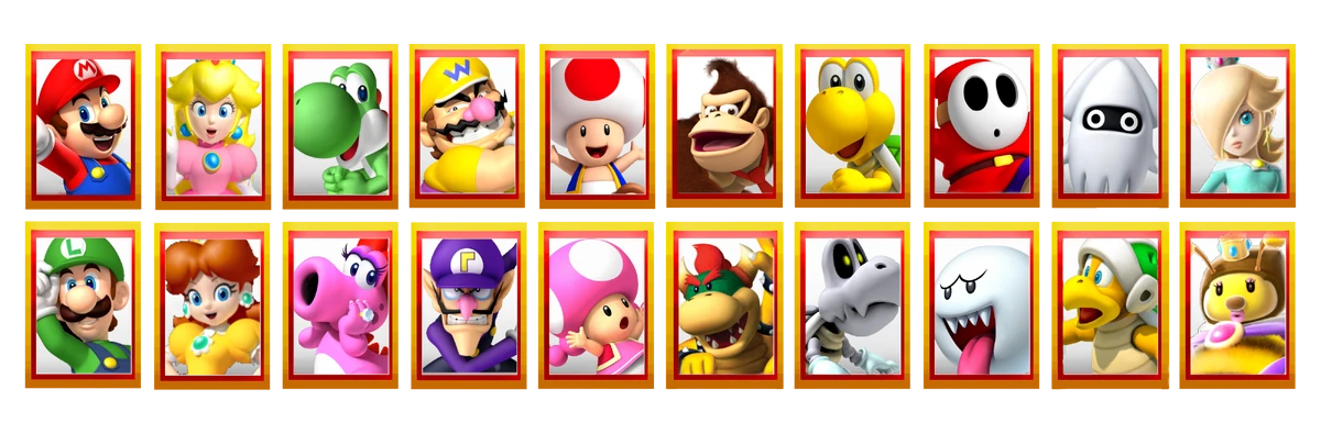 Mario Party 10 Characters