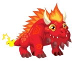 Flaming Rock Dragon | Fantendo - Game Ideas & More | Fandom