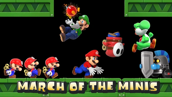 March of the Minis Update (Mario VS Donkey Kong) | Fantendo - Game ...