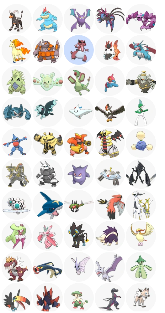 User blog:Shadow Inferno/Made a Dex out of my Favourite Pokemon ...