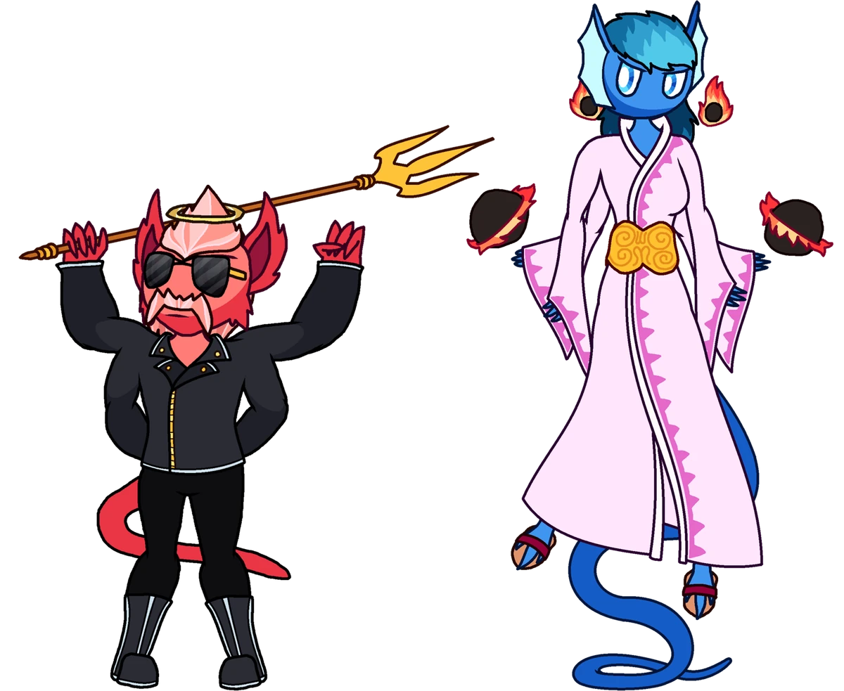 Akage & Sorairo | Fantendo - Game Ideas & More | Fandom