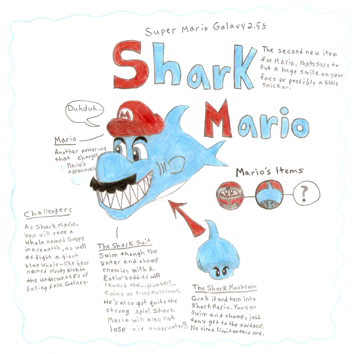 Shark Mario | Fantendo - Game Ideas & More | Fandom