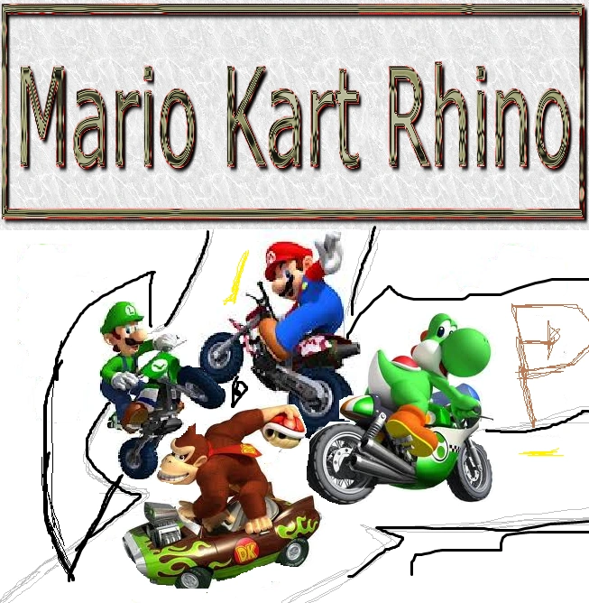 Mario Kart Rhino | Fantendo - Game Ideas & More | Fandom