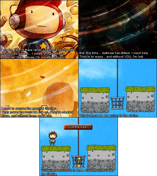 Writing Scribblenauts - The CYOA Sprite Comic - Comic 2 | Fantendo ...