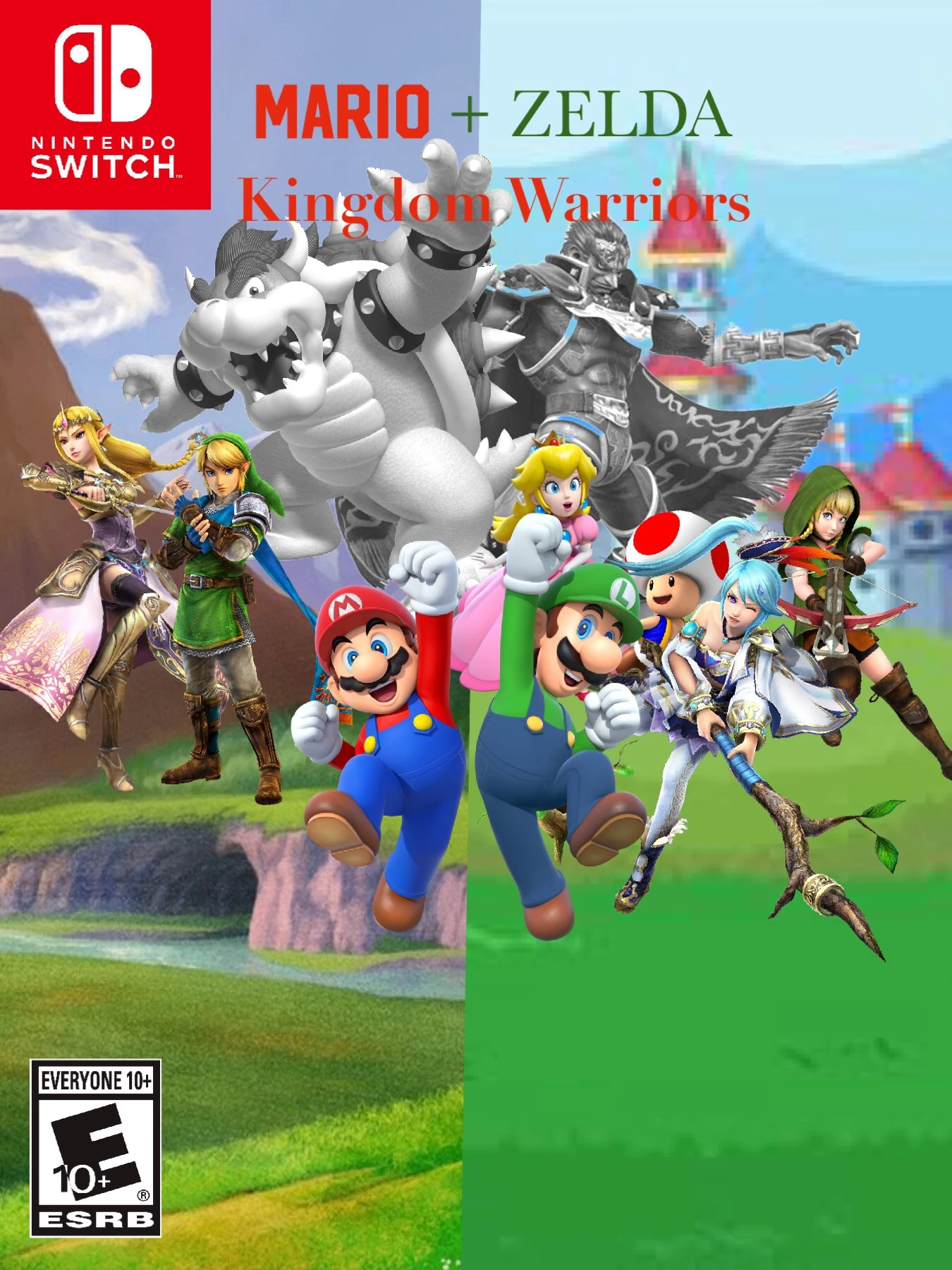 Super Mario And Legend Of Zelda