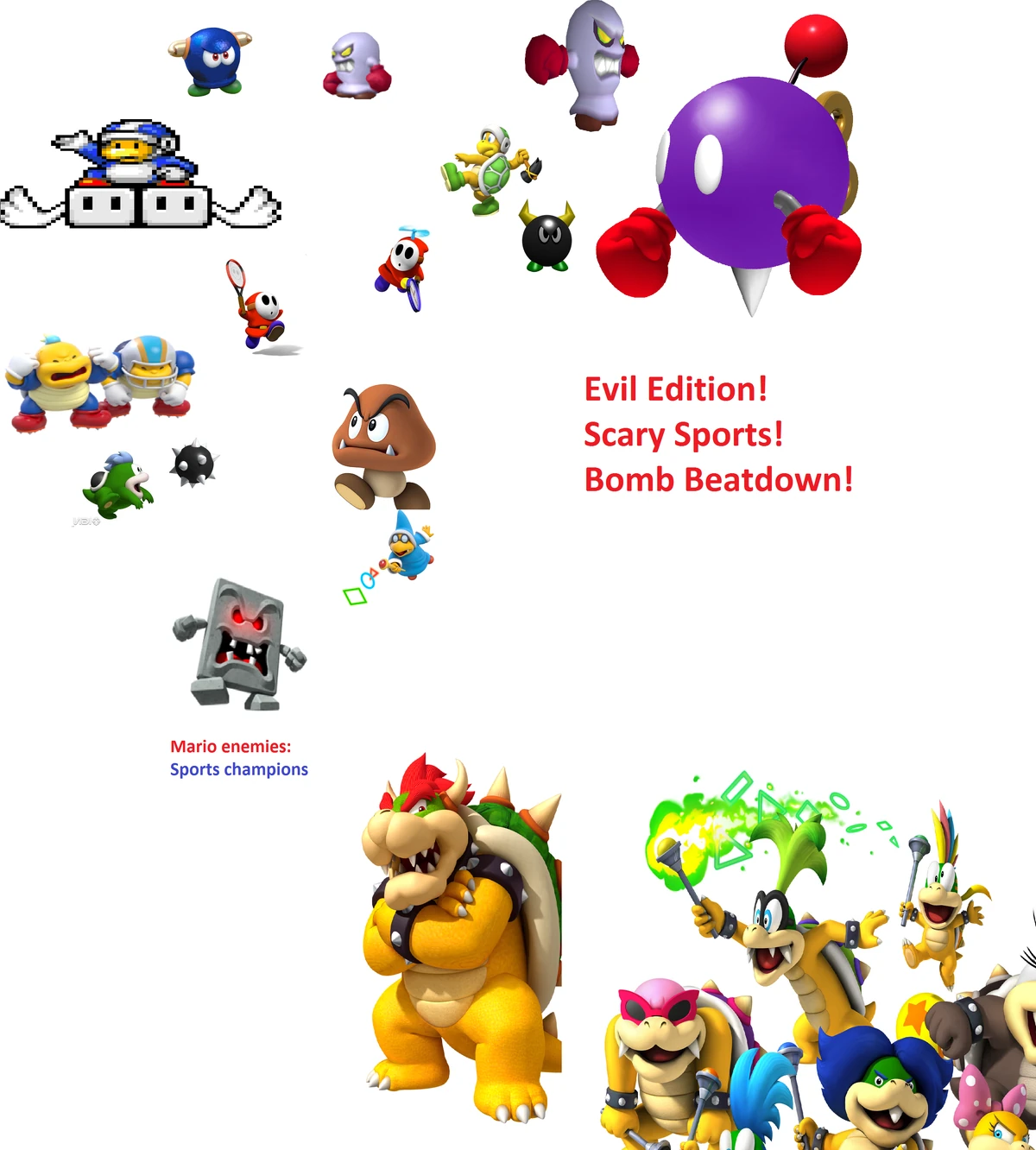Super Mario Enemies Names