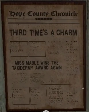 Hope County Chronicle | Far Cry Wiki | Fandom
