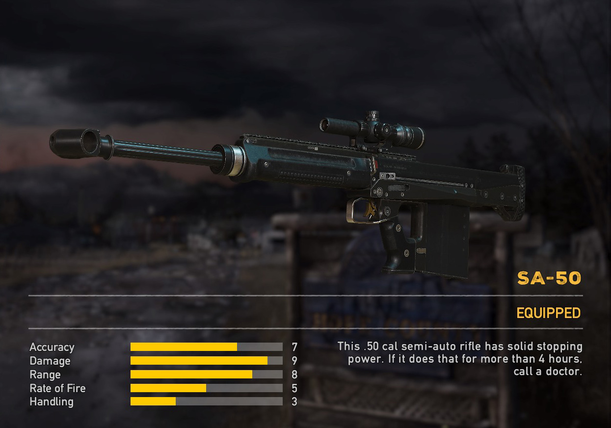 Far Cry 4 Sniper Rifle