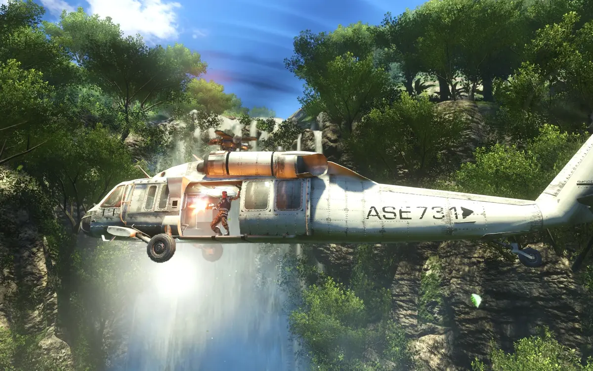 attack helicopter far cry 5