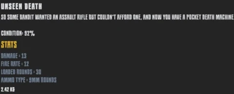 Unseen Death | Fargone Wiki | Fandom