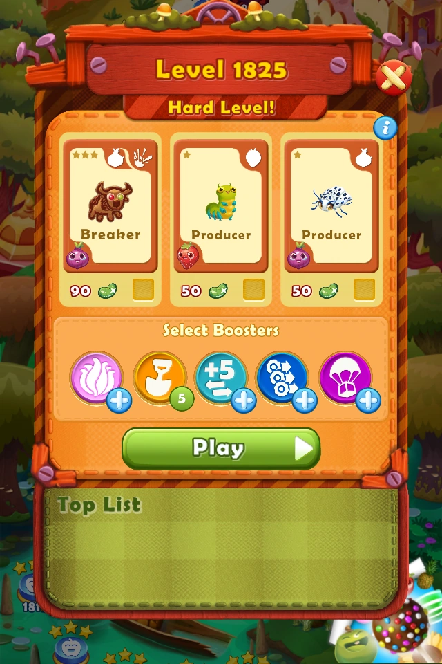 Level 1825 | Farm Heroes Saga Wiki | Fandom