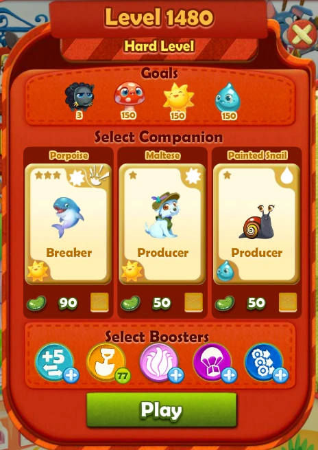 Level 1480 | Farm Heroes Saga Wiki | Fandom