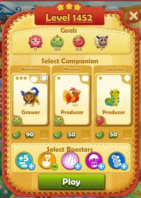 Level 1452 | Farm Heroes Saga Wiki | Fandom