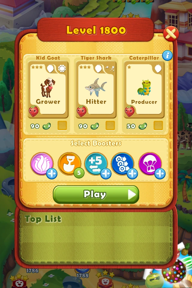 Level 1800 | Farm Heroes Saga Wiki | Fandom