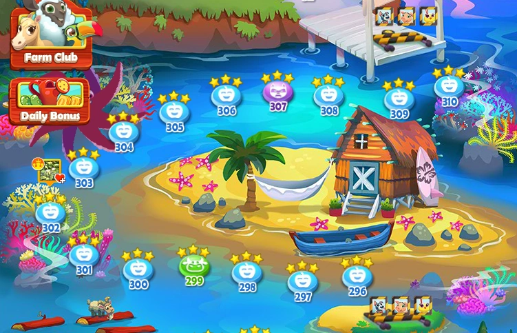 Rainbow Reef | Farm Heroes Saga Wiki | Fandom