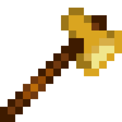 Gold Axe Minecraft