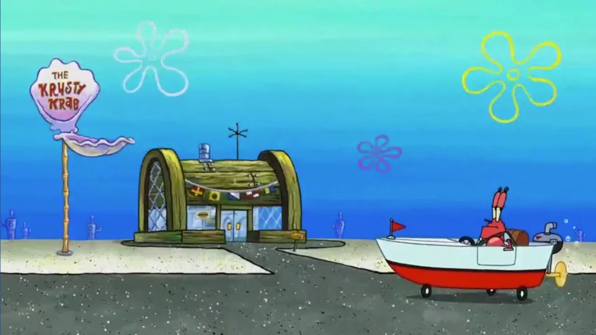 Krusty Krab Boat