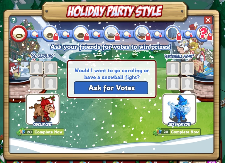 Jack Frost Cow | FarmVille Wiki | Fandom