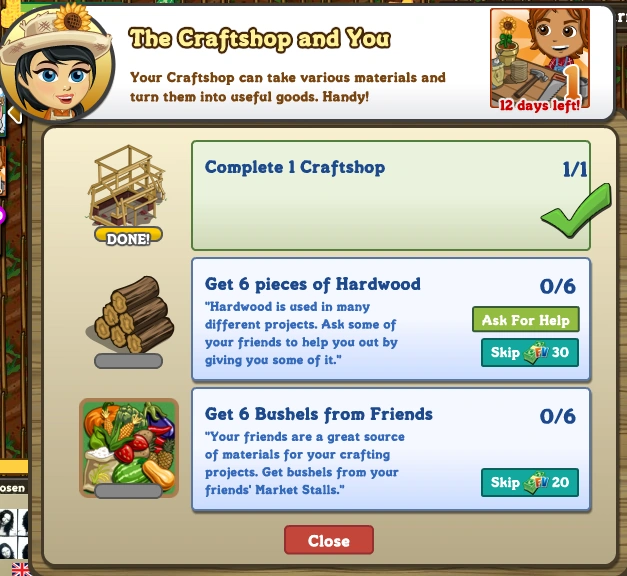 The Craftshop and You | FarmVille Wiki | Fandom