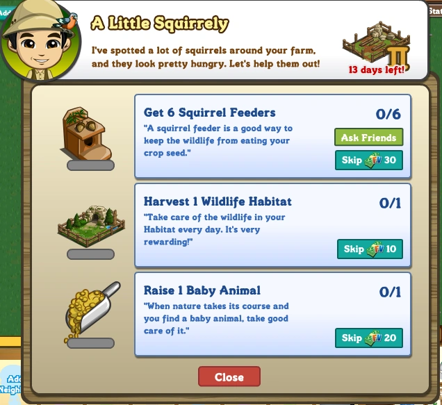 A Little Squirrely | FarmVille Wiki | Fandom