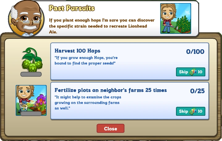 Past Pursuits | FarmVille Wiki | Fandom