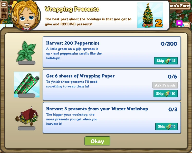 Wrapping Presents | FarmVille Wiki | Fandom