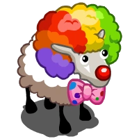 Party Clown Sheep | FarmVille Wiki | Fandom
