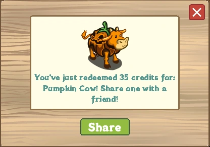 Pumpkin Cow | FarmVille Wiki | Fandom