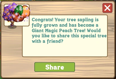 Giant Magic Peach Tree | FarmVille Wiki | Fandom