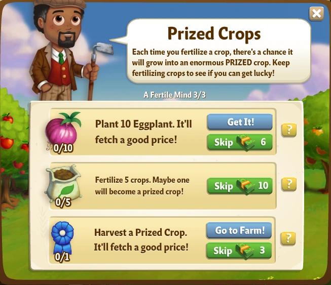 Prized Crops | FarmVille 2 Wiki | Fandom