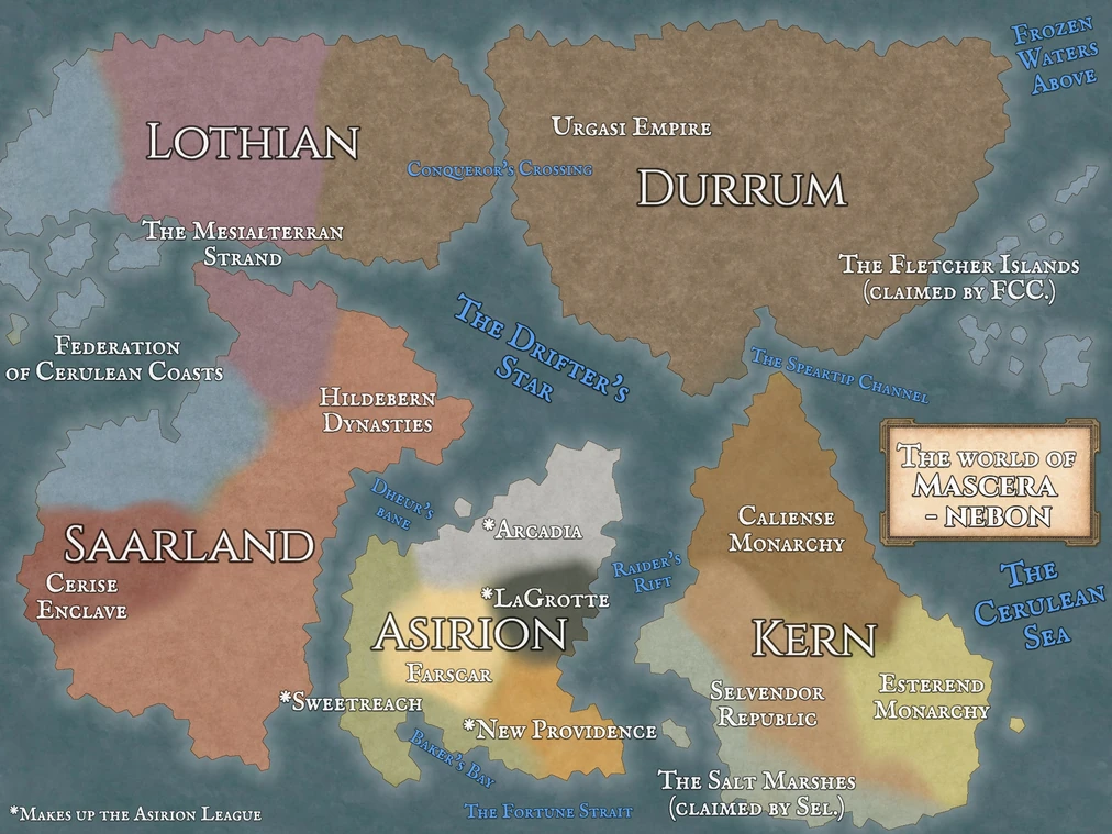 LORE: MAPS | Farscar Frontier Wiki | Fandom