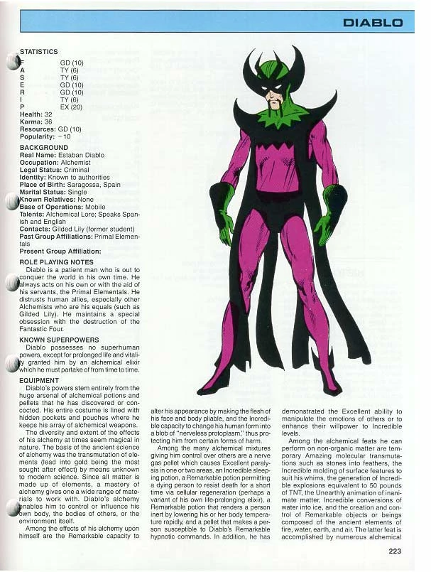 Diablo | FASERIP Wiki | Fandom