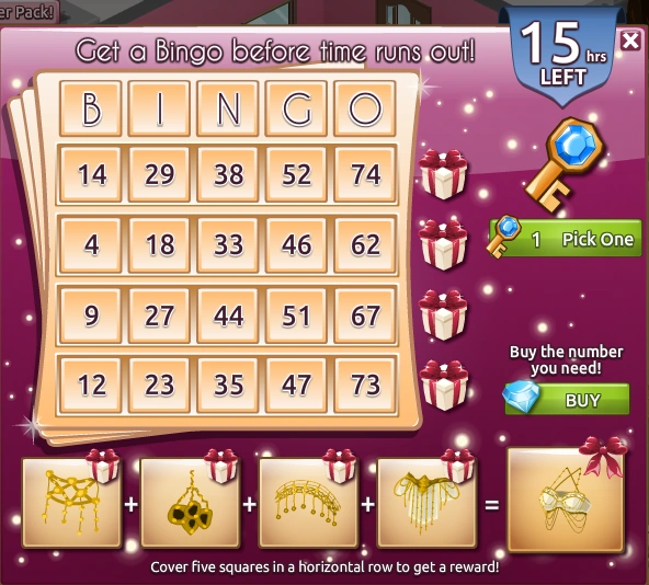 Bingo | Fashland Wiki | Fandom