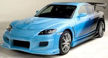 mazda rx  8 coloring pages