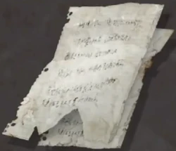 Crumpled Note | Fatal Frame Wiki | Fandom