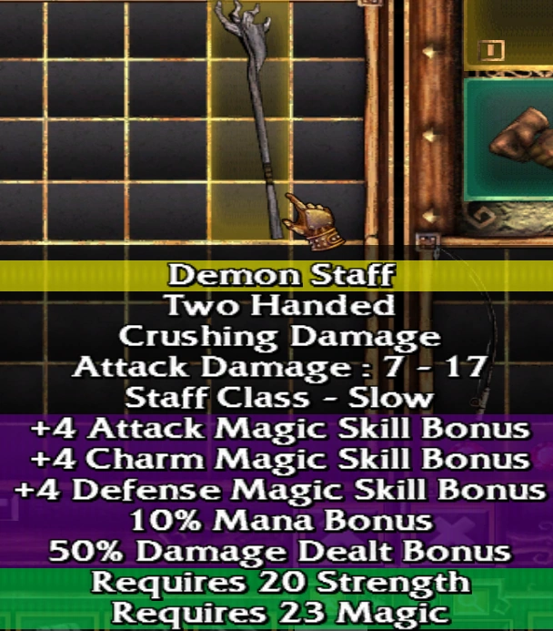 Demon Staff | Fate Wiki | Fandom
